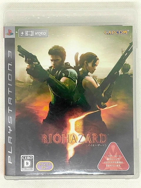 BIOHAZARD 5 RESIDENT Evil 2009 Sony PlayStation PS3 CAPCOM EUR 7,67 - PicClick FR