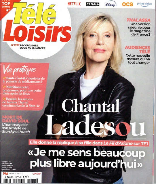 TELE LOISIRS N° 1977 Chantal Ladesou David Soul ... EUR 1,00 - PicClick FR