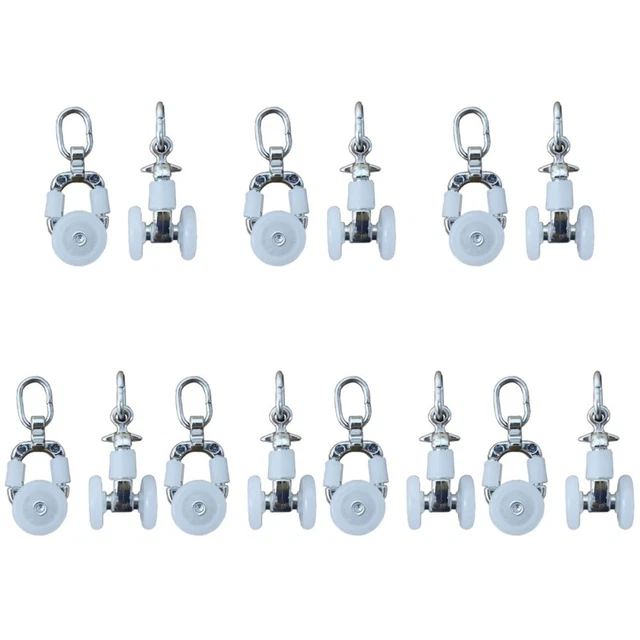 140 PCS CURTAIN Track Pulley Ceiling Curtains Silent Slide Rail £28.83 ...