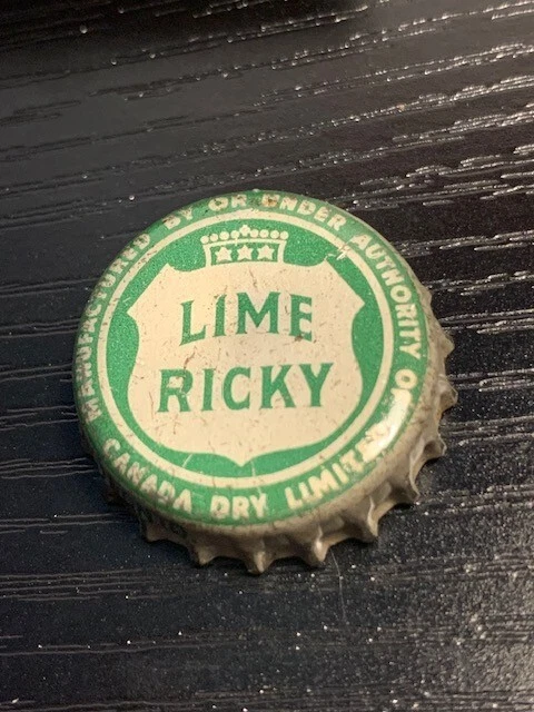CANADA DRY--LIME RICKY--SODA---CANADA Dry Limited--1930-40-'S--Soda ...