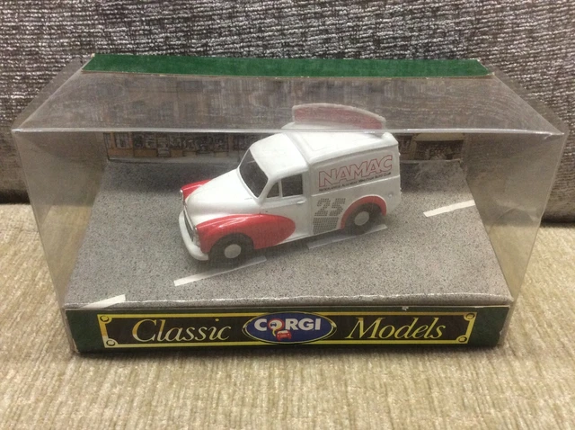 MORRIS MINOR 1000 VAN 'NAMAC' MODEL CAR CLUB 25th ANNIVERSARY CORGI 1: ...
