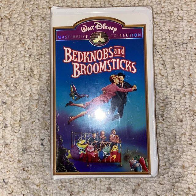 RARE SEALED WALT Disney Bedknobs and Broomsticks VHS Masterpiece ...