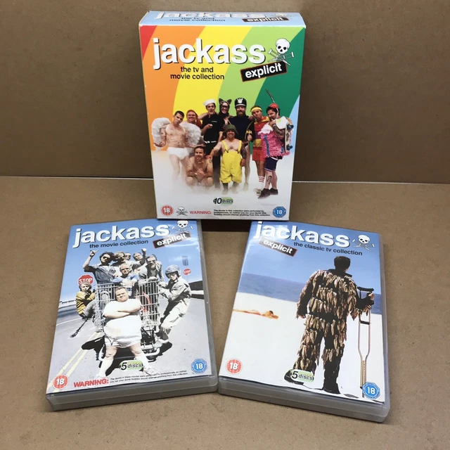 JACKASS - THE TV and Movie Collection DVD - Bam Margera Immaculate ...