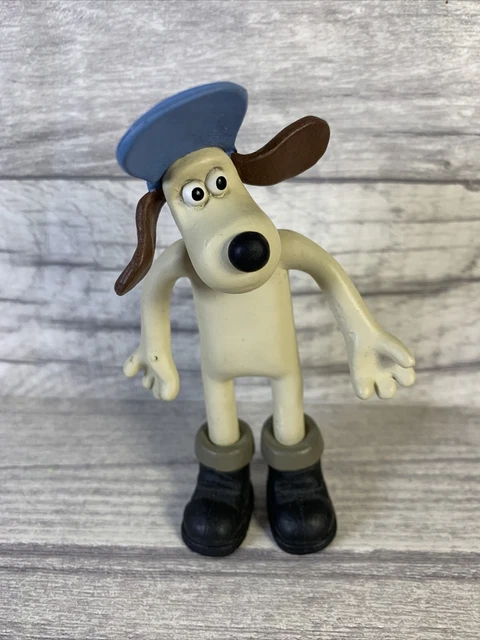 WALLACE & GROMIT McFarlane Gromit Figure Curse of the Were-Rabbit 4.5 ...