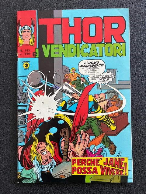 THOR E I Vendicatori n. 153 Editoriale Corno BELLO EUR 1,99 - PicClick IT