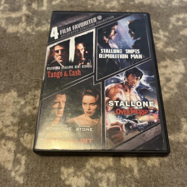 4 FILM FAVORITES: Sylvester Stallone (DVD) Kurt Russell, Sharon Stone ...