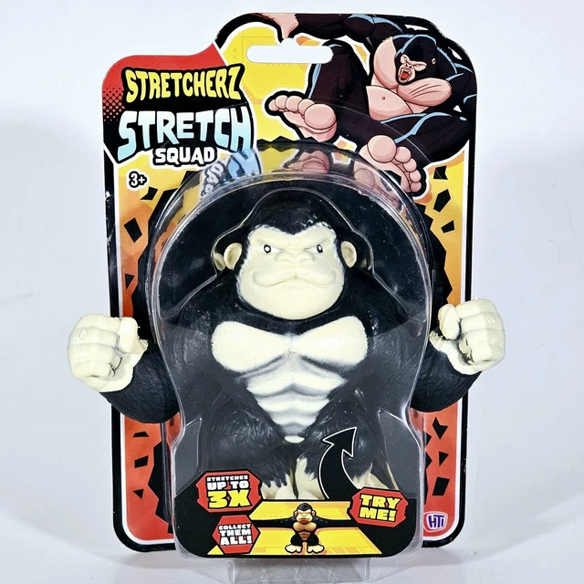 FIGURA DE ACCIÓN de goma STRETCHERZ Stretch Squad 5" KING KONG GORILLA ...