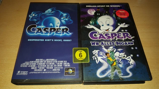 CASPER TEIL 1 & Casper wie alles begann - 2 VHS Verleihtapes EUR 9,99 - PicClick DE