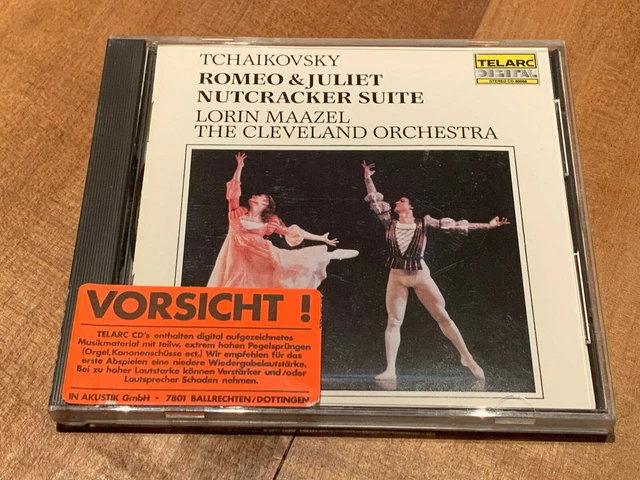 TCHAIKOVSKY ROMEO & Juliet Nutcracker MAAZEL ORIG 1st TELARC JAPAN CD ...