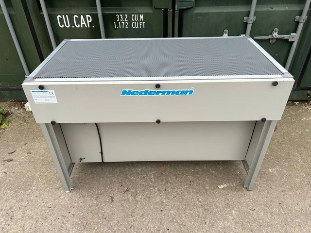 AIRBENCH NEDERMAN DOWNDRAFT Table Fettling Filter Dust Extractor ...