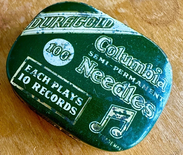 VINTAGE COLUMBIA DURAGOLD Semi-Permament Gramophone Phonograph Needles ...