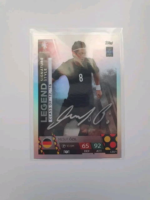 TOPPS MATCH ATTAX euro 2024 Legend Signature Style Özil LSS 1 EUR 2,00 ...