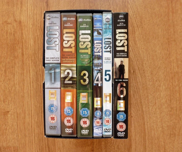 LOST COMPLETE COLLECTION Series Season 1-6 DVD Boxset £25.00 - PicClick UK