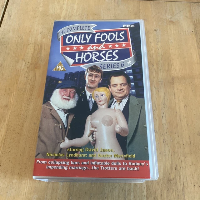 ONLY FOOLS AND Horses The Complete Series 6 UK PAL VHS VIDEO 1999 2 ...