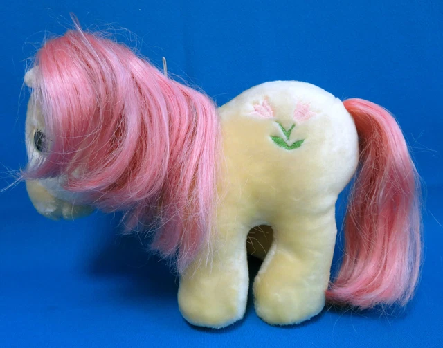 MY LITTLE PONY GIALLO peluche POSEY TULIPS giocattolo morbido MLP G1 ...