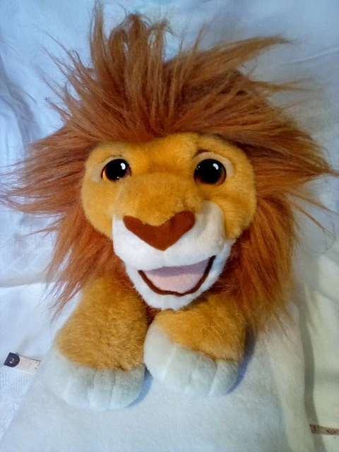 DISNEY ADULT GROWLING SIMBA the LION KING hand puppet with new ...