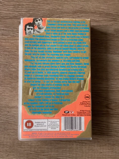 VHS VIDEO - Derek and Clive get the Horn - Peter Cook and Dudley Moore ...