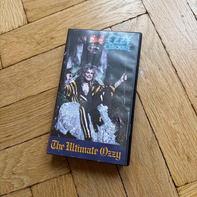 OZZY OSBOURNE THE Ultimate Ozzy VHS Video Tape Music £10.00 - PicClick UK