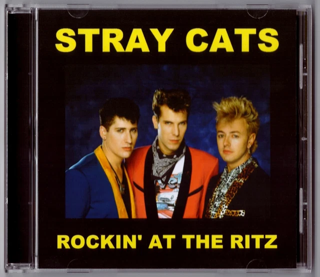 TRÈS RARE CD Stray Cats "Rockin' At The Ritz"- New York 1988 EUR 25,00 ...