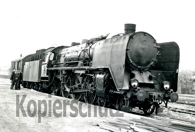 ORIGINAL DAMPFLOK FOTO - PKP Pm 2-31 (ex 03 225) in Posen, 10/76 EUR 16 ...