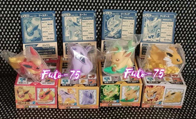 BANDAI POKEMON LEAFEON Flareon ESPEON Jolteon ATKPOSE Finger PUPPET ...