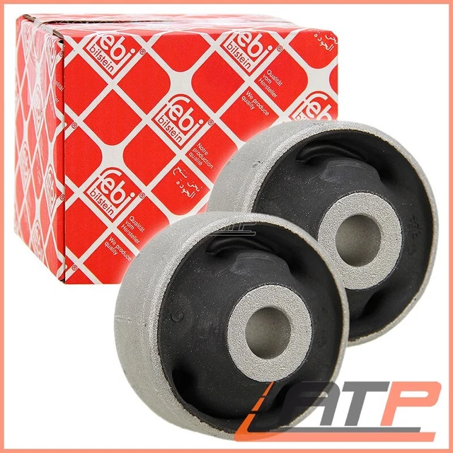 2X FEBI CONTROLLO Sospensioni Braccio Boccola Anteriore Inferiore ...