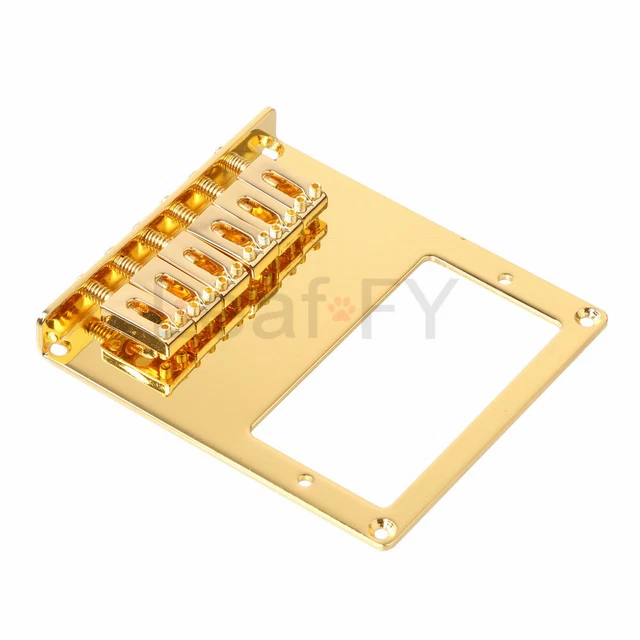 TELE BRIDGE TELE Humbucker Guitar Bridge for Telecaster Guitar Gold $9. ...