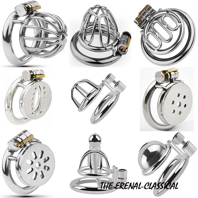 Small Lockable Chastity Device Sissy Chastity Cage 3 Size Ring Cage