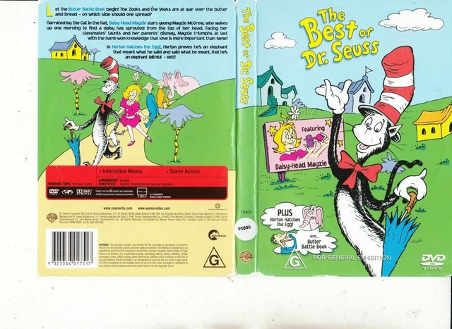 DR SEUSS-THE BEST of Dr Seuss-Animated DS-DVD $24.95 - PicClick AU