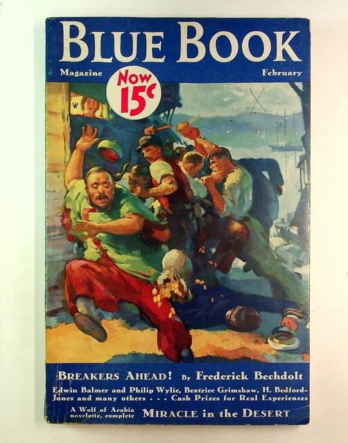 BLUE BOOK PULP / Magazine Feb 1933 VG TRIMMED £47.25 - PicClick UK