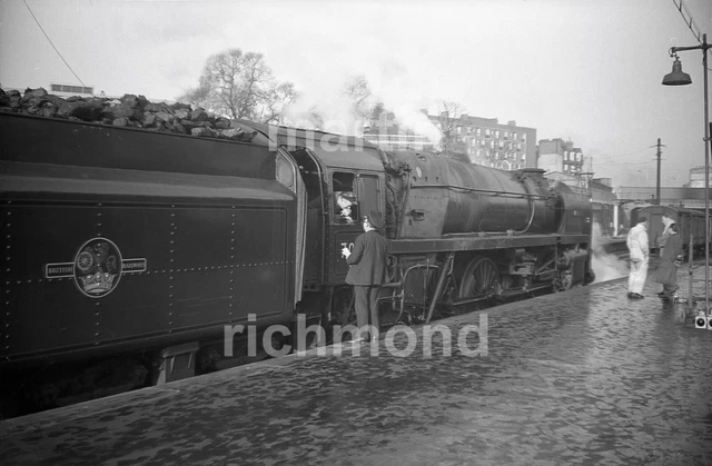 EUSTON BRITANNIA 70020 Mercury 8.11.64 35mm Railway Negative RN404 £4. ...