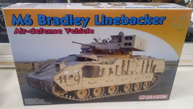 1/72 M6 BRADLEY LINEBACKER Air-Defense Vehicle DRAGON tank EUR 25,00 ...
