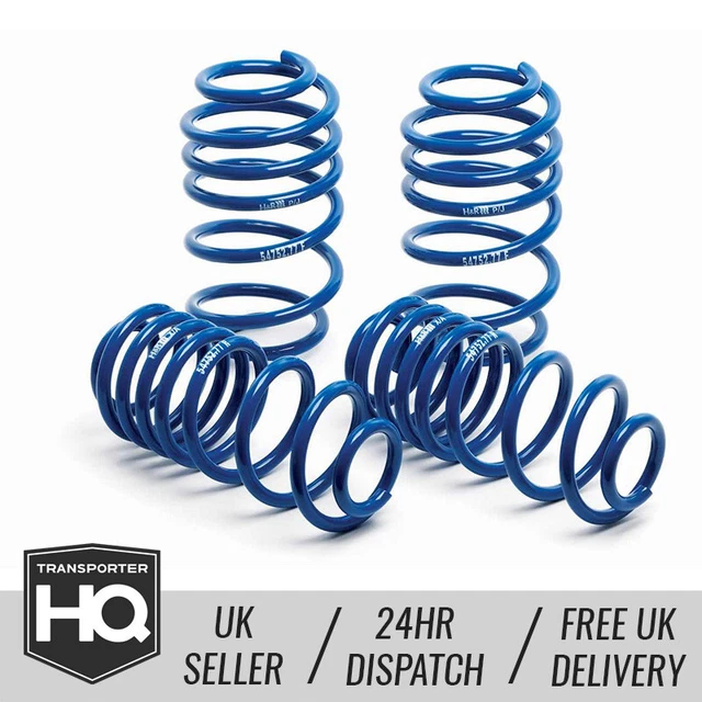 VW T5 | T6 H&R 50mm Lowering Springs – Above 1501kg (Front) 1561kg ...