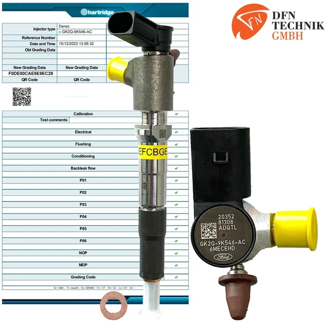 INJECTEUR VDO CONTINENTAL GK2Q-9K546-AC GK2Q-9K546-AB 2143478 Ford ...