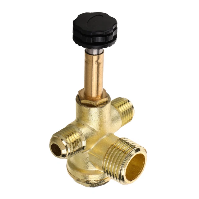 AIR COMPRESSOR PRESSURE Check Valve 4 Way Threaded Non-Return Valve ...