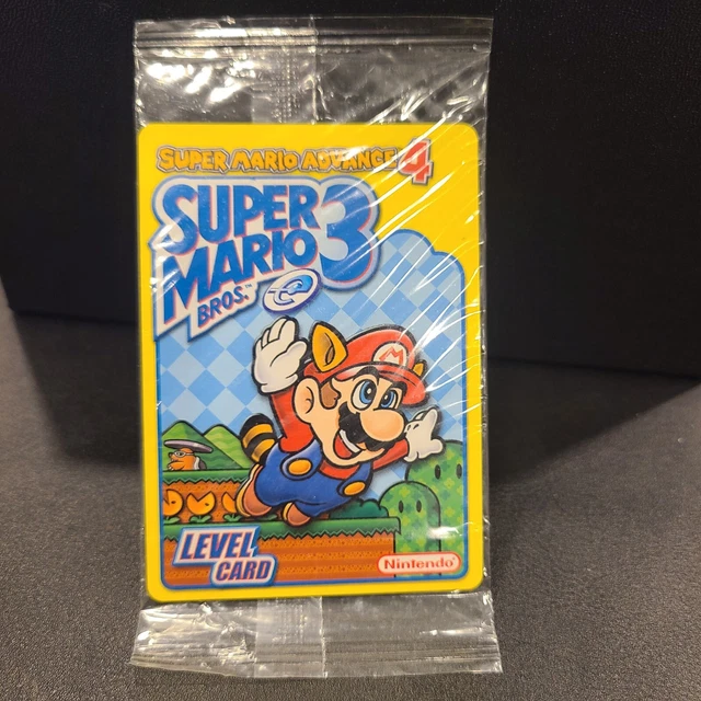 SUPER MARIO BROS Advance 4 Power Up Level Up Nintendo Mario 3 sealed ...