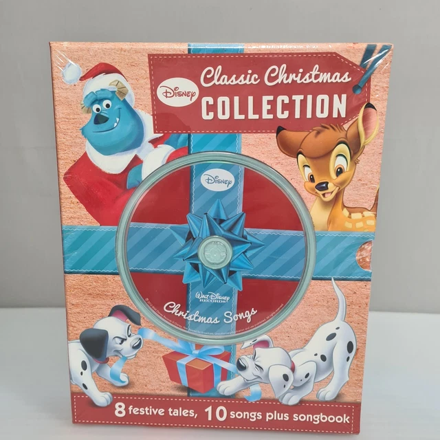 DISNEY CLASSIC CHRISTMAS Collection 8 Festive Tales 10 Songs Storybook ...