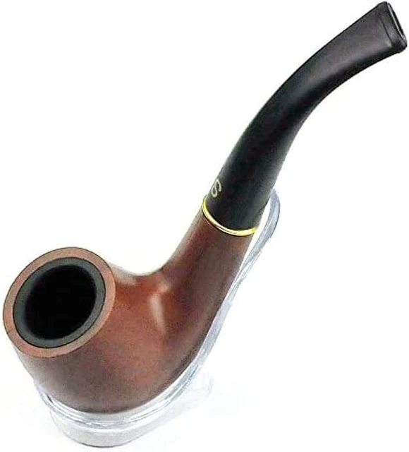 PIPE POUR FUMER Haché Tabac Débutant Cigare Fumée Pipe Tabac EUR 53,94 ...