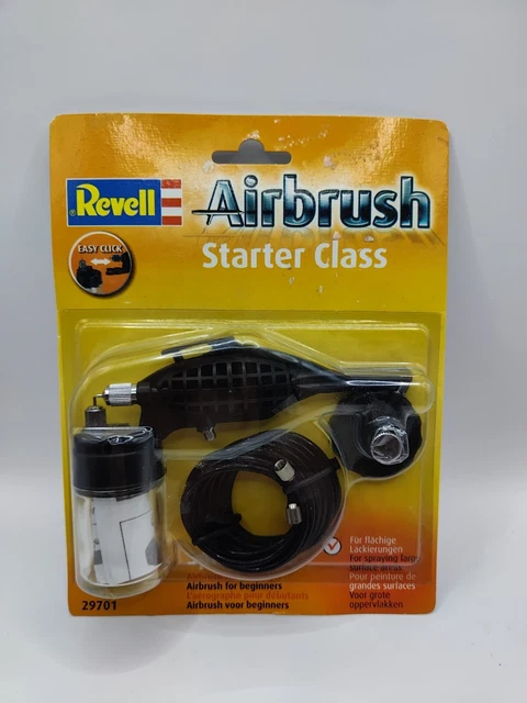 REVELL AIRBRUSH STARTER Class Spray Gun Set Airbrush For Beginners £17. ...
