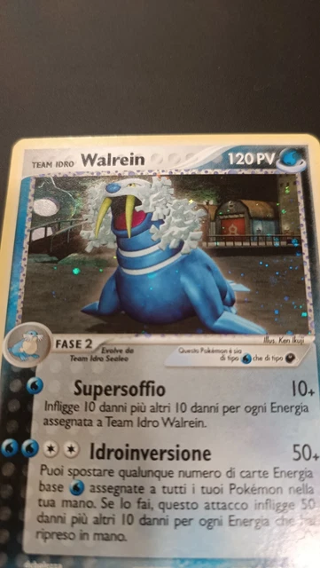 POKÉMON EX TEAM Magma Team Idro Walrein 6/95 NM ITA EUR 20,00 - PicClick IT