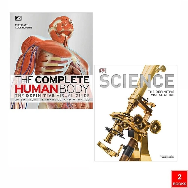 Complete Human Body Dr Alice Roberts Science Definitive Visual 2 Books