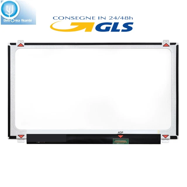 DISPLAY LCD TOSHIBA SATELLITE U50 SERIES 15,6 LED SLIM 1366X768 40 PIN ...