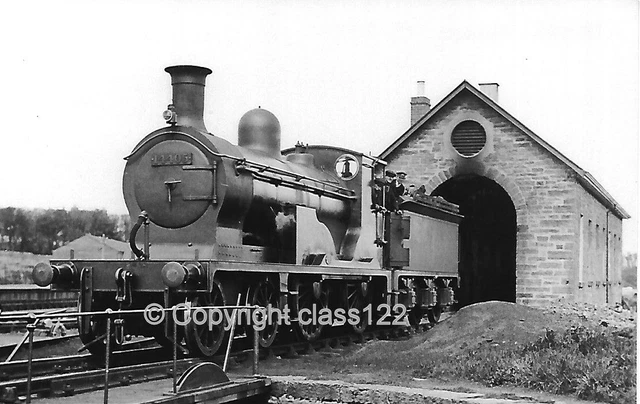 B&W PHOTO HR Ben class 4-4-0 No.14405 'Ben Rinnes' at Thurso £1.95 ...