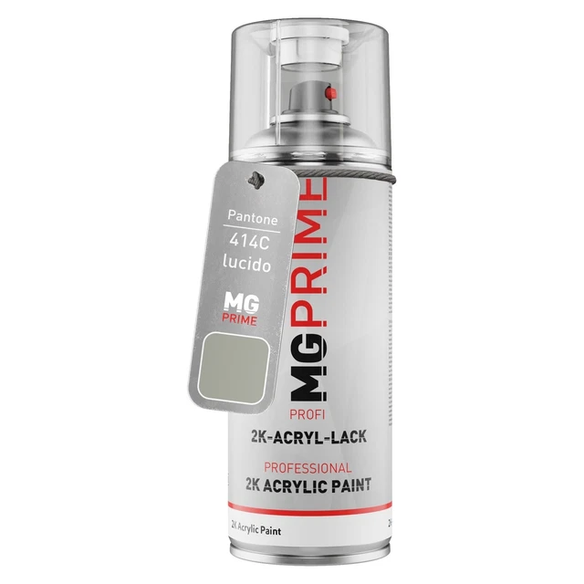 PANTONE 414C GREY lucido Bomboletta a spruzzo con acrilico 2K 400 ml ...