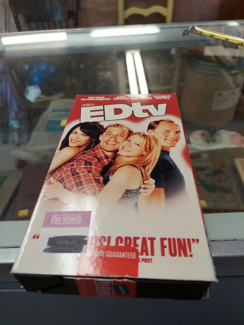 EDTV (VHS) MATTHEW McConaughey, Jenna Elfman £4.72 - PicClick UK