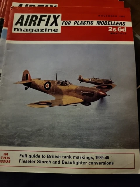 AIRFIX MAGAZINE FOR Plastic Modellers November 1968 £4.25 - PicClick UK