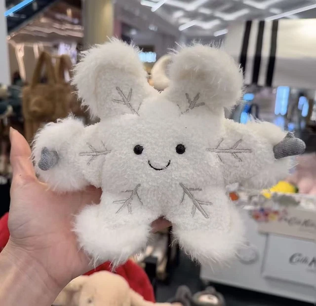 JELLYCAT 2025 AMUSEABLE Snowflake Plush Collectible Soft Toy Christmas ...