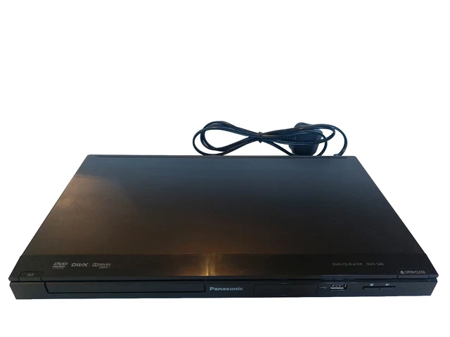 PANASONIC DVD-S48 DVD/CD Player - Compact £18.99 - PicClick UK
