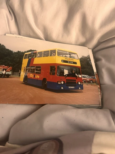 CLASSIC BUS PHOTO Leyland Olympian A945 SAE First Cityline Bristol £0. ...