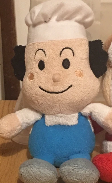 SEGA TOYS ANPANMAN 2008 Soft Toy Plush pre Chii Beans S Plus Batako's ...